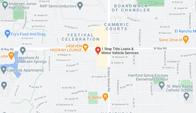 MVD Motor Vehicle Services in Chandler - 940 N. Alma School Rd.