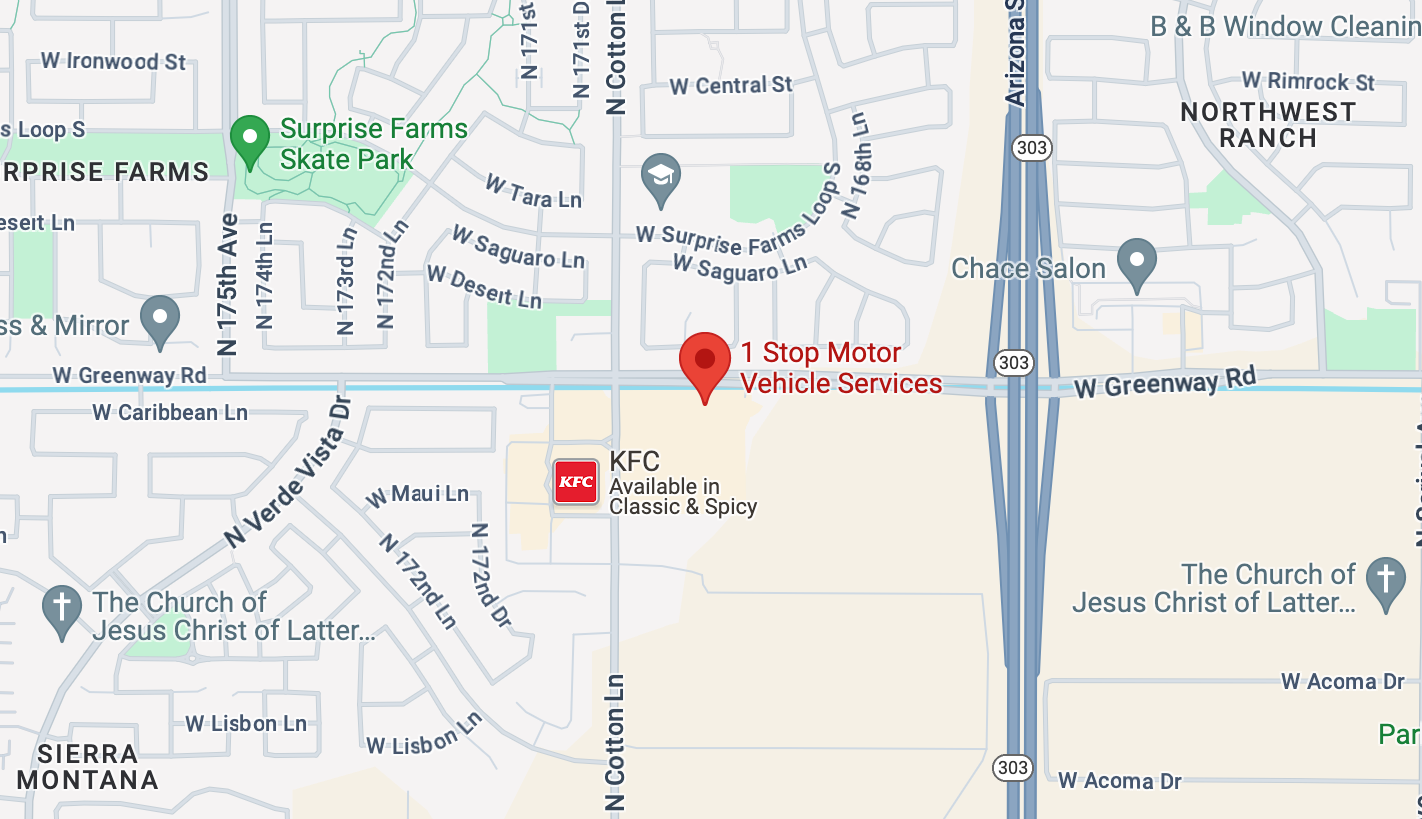Motor Vehicle Services MVD in Surprise - 17019 W. Greenway Rd.